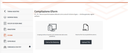 Compilazione eForm - Wiki Acquisti in rete PA