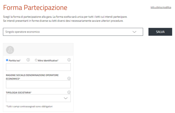 Partecipazione ad una Gara - Wiki Acquisti in rete PA